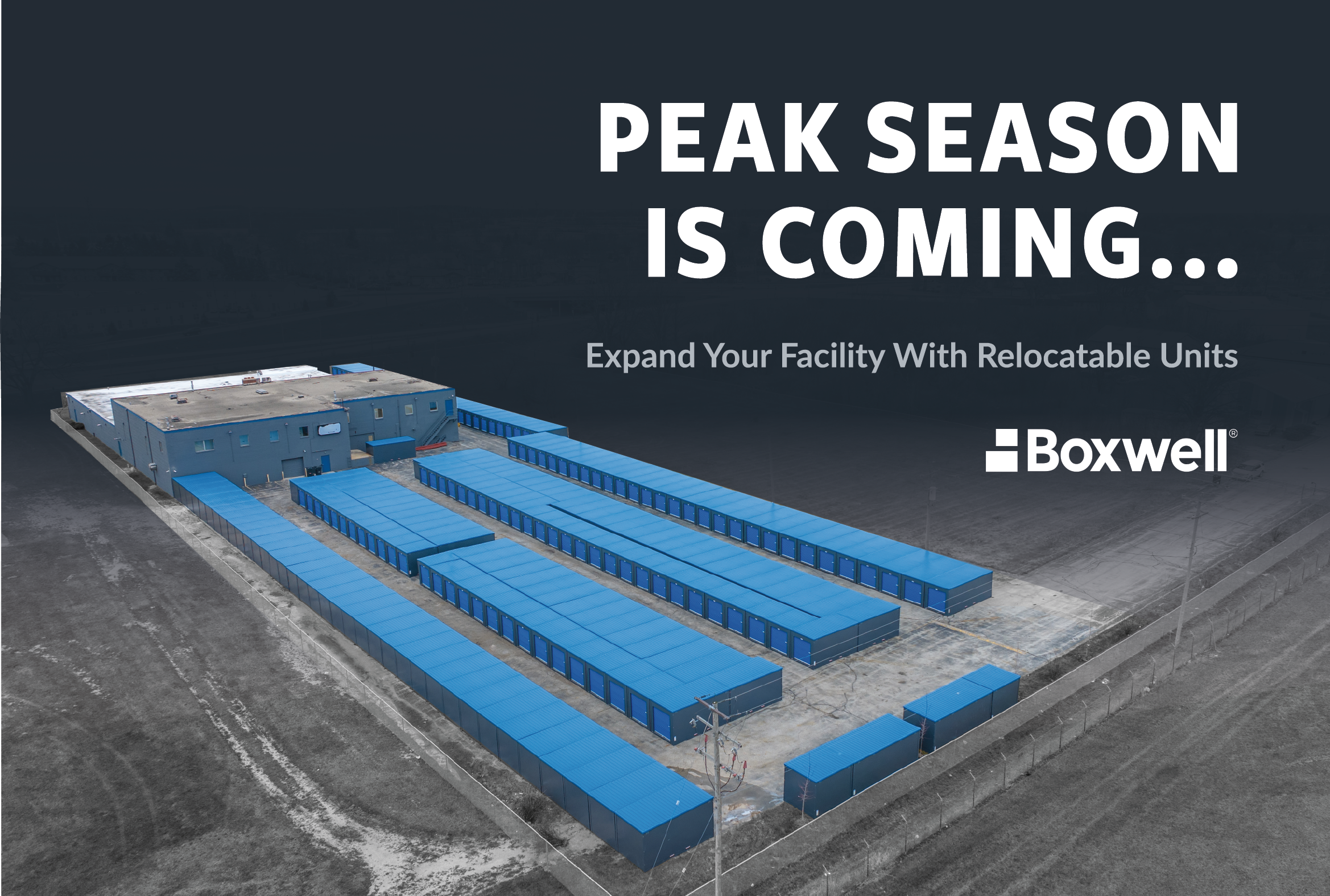 Peak Season is Coming: Expand Your Facility with Relocatable Units